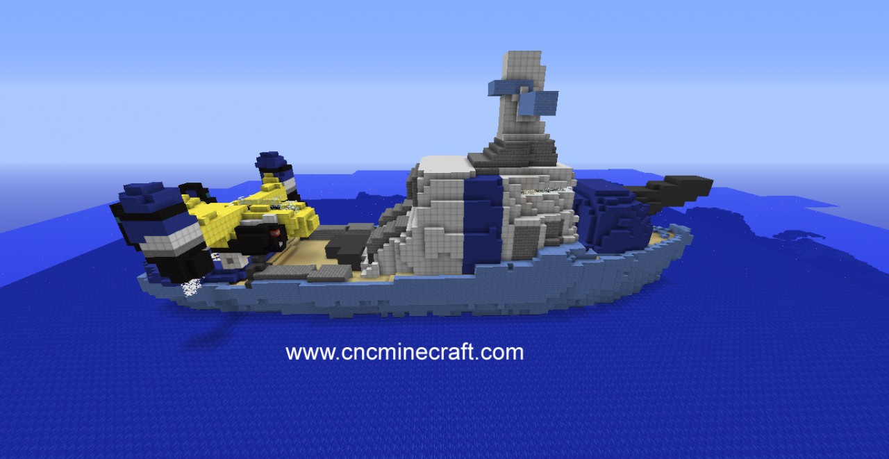 Destroyer (Red Alert 2) Minecraft Map