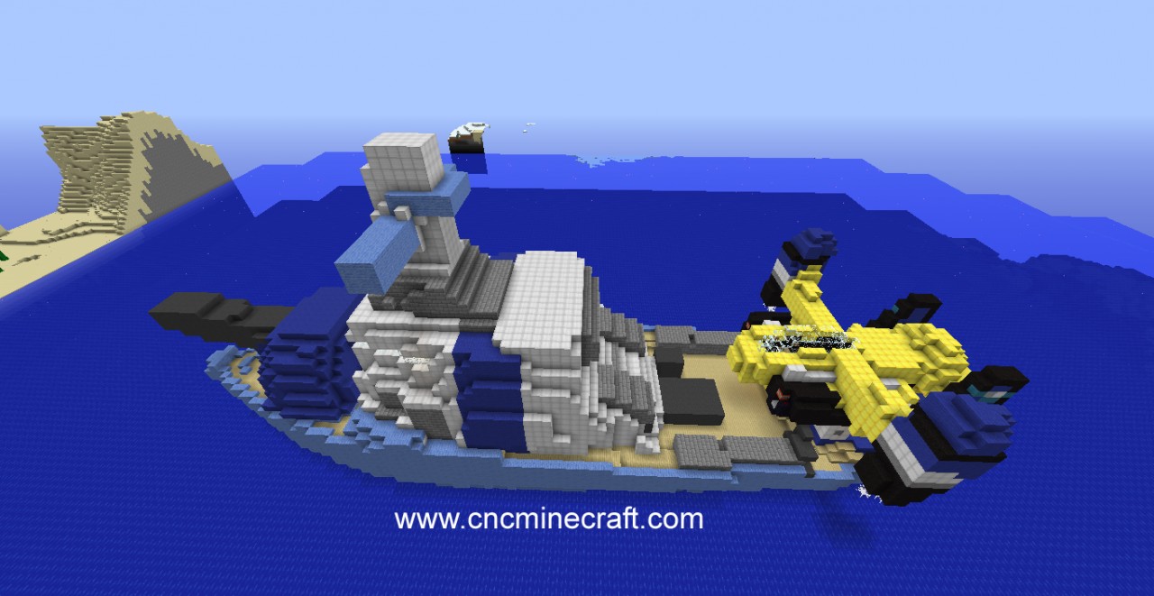 Destroyer (Red Alert 2) Minecraft Map