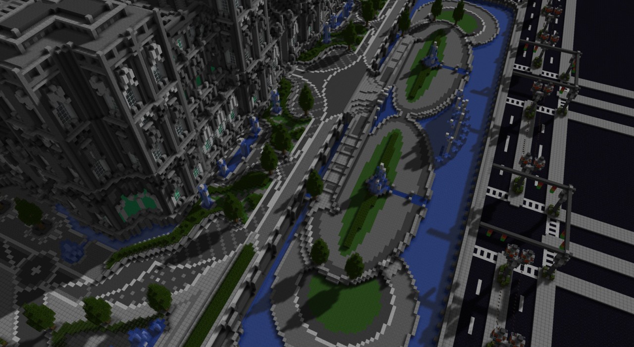 Citybuild Mansion Minecraft Map