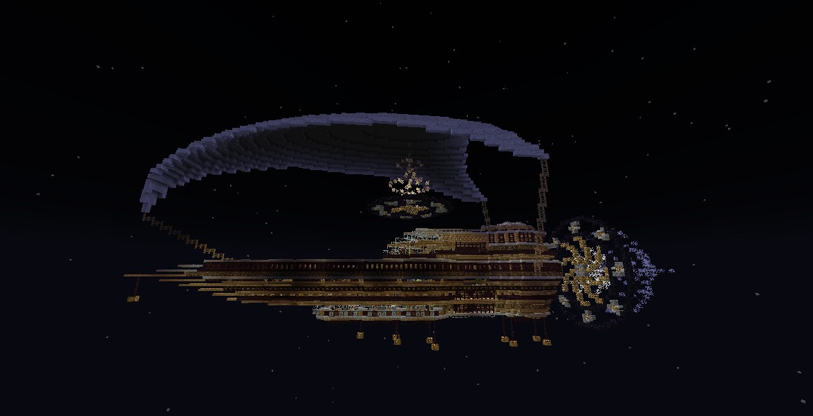 Windsummoner Galleon - Enchanter Airship Minecraft Map