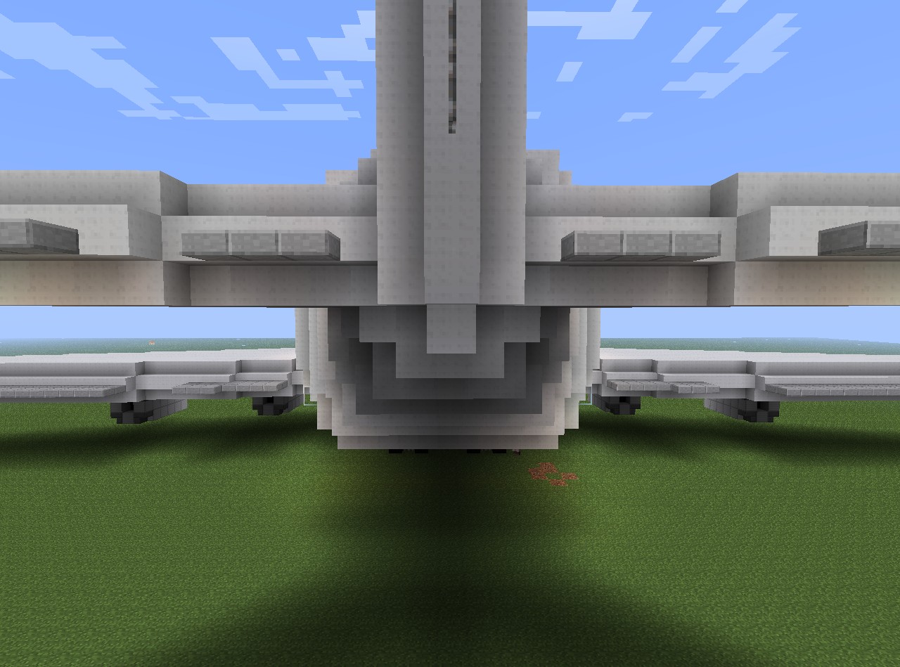 Airbus A 380 Minecraft Map