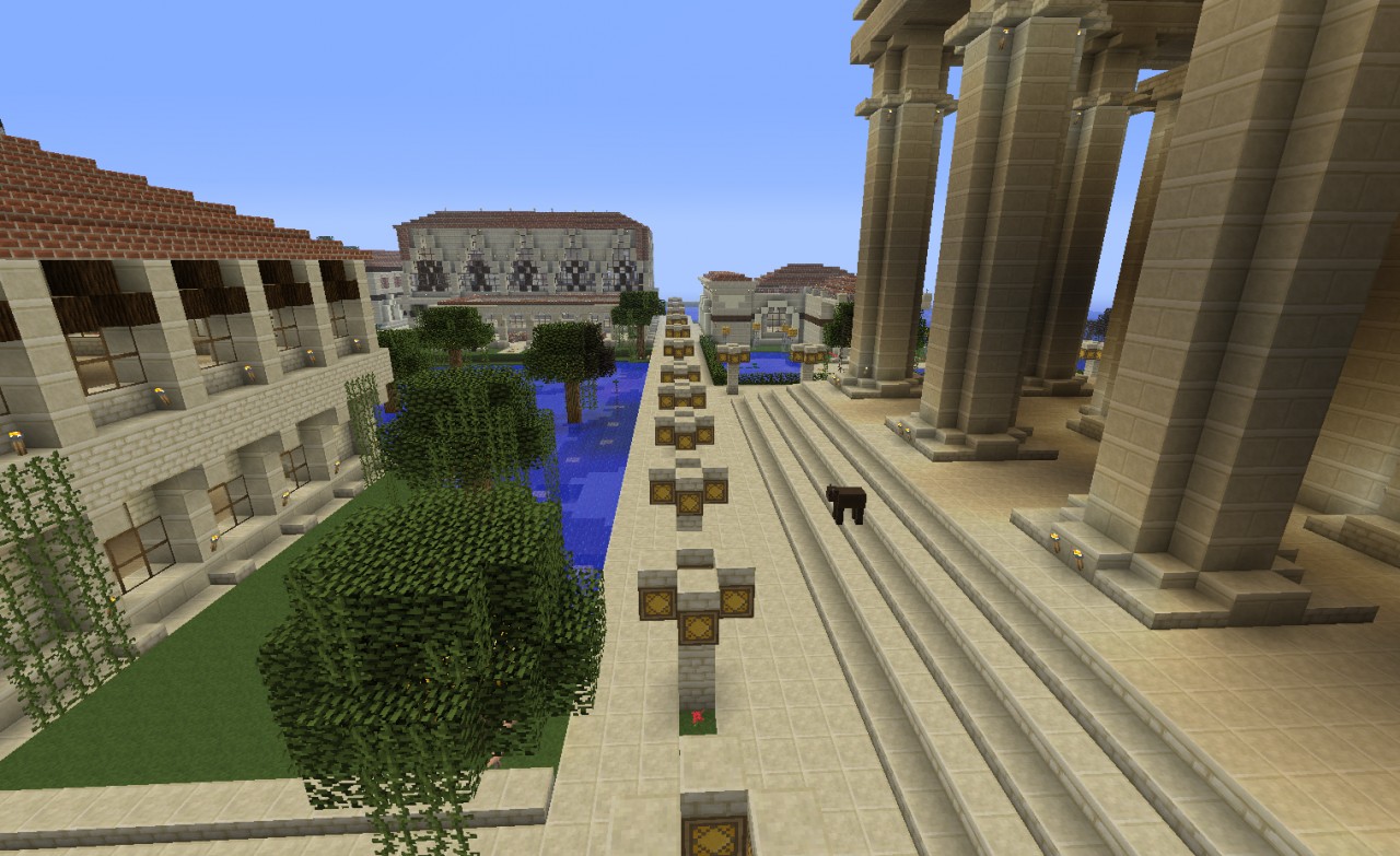 Roman district Minecraft Map