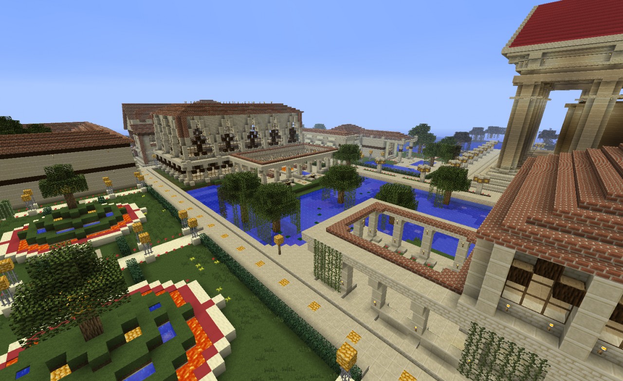 Roman district Minecraft Map