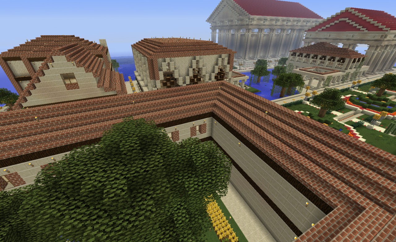 Roman district Minecraft Map
