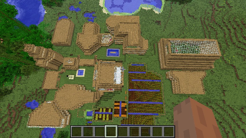 Minecraft Survival Village Minecraft Project