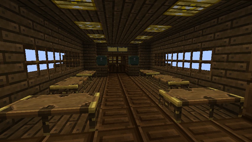 turtle class cargo airship Minecraft Map