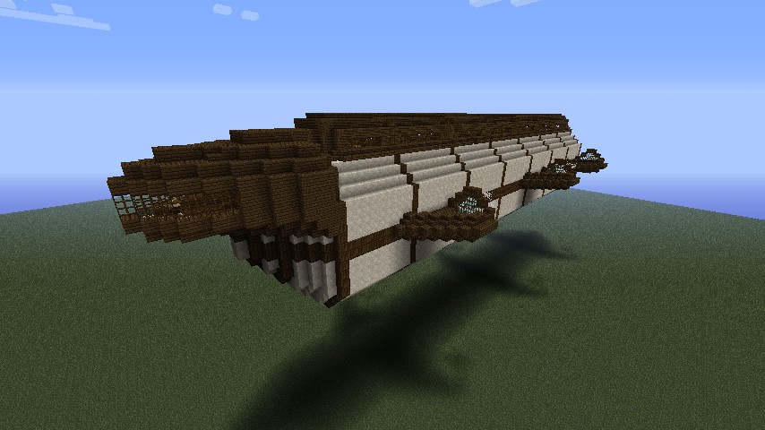 turtle class cargo airship Minecraft Map