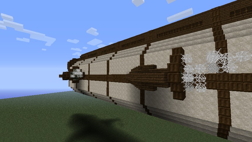 turtle class cargo airship Minecraft Map