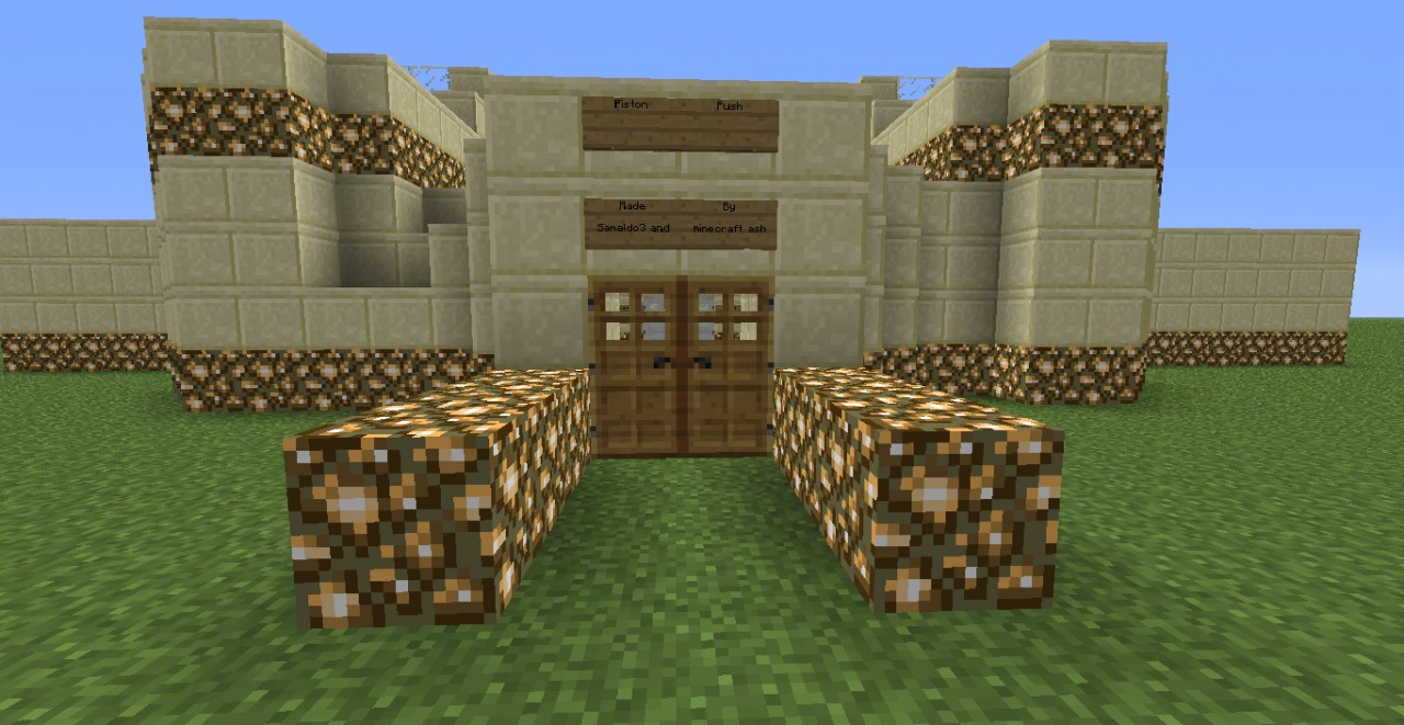 Piston Push Minecraft Map