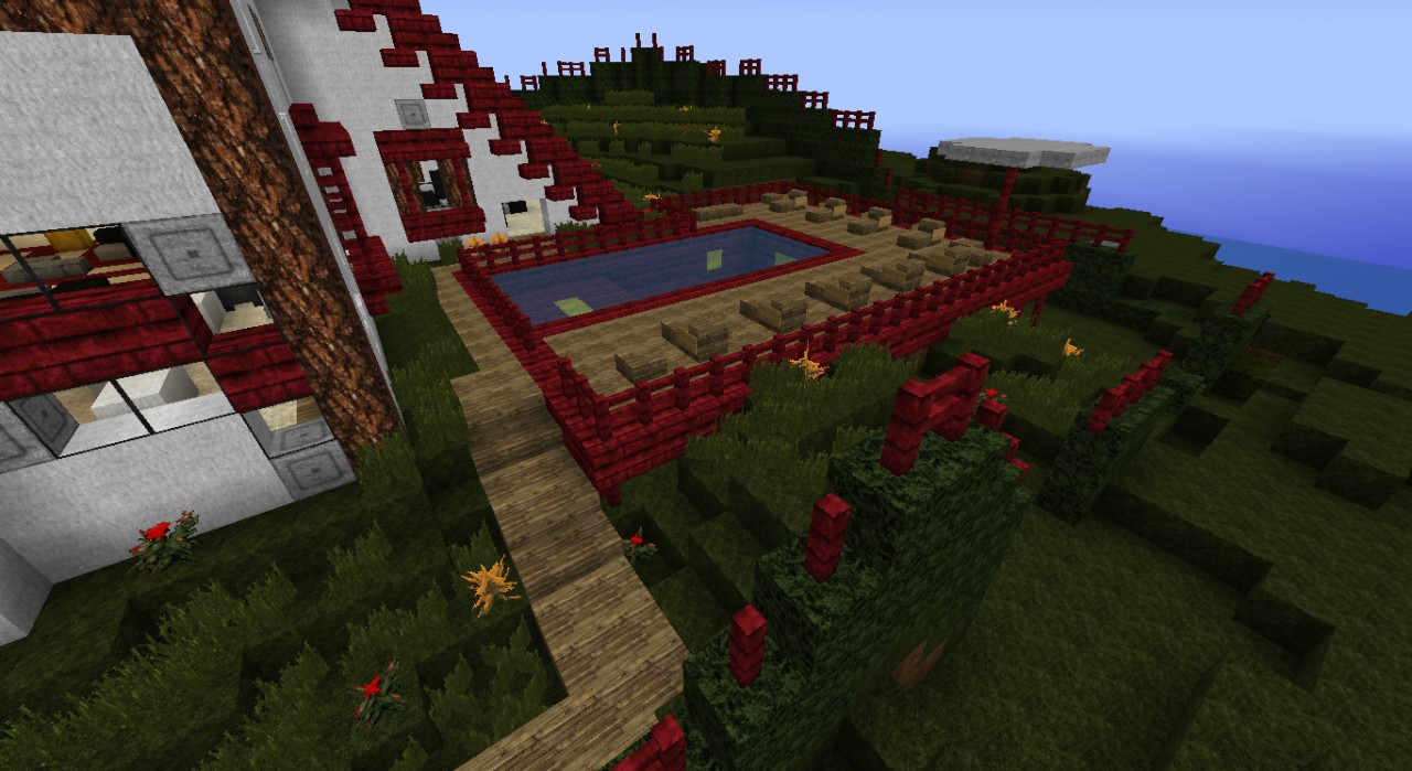 House Of the Red Heron [WITH DOWNLOAD] Minecraft Map