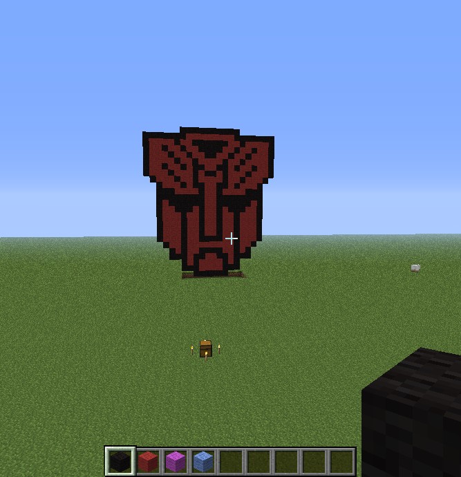 AUTOBOT LOGO Minecraft Project