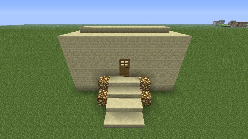Sandstone House Minecraft Map
