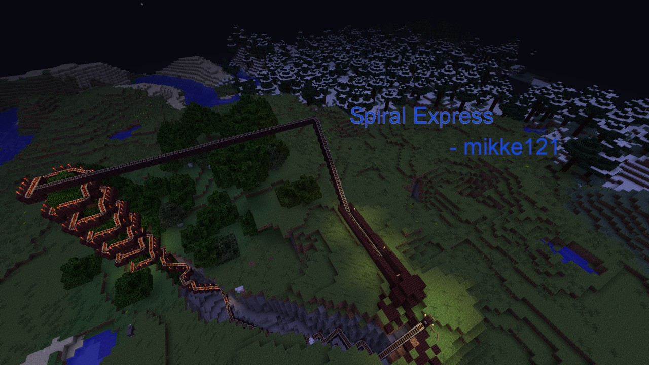 Spiral Express Minecraft Map