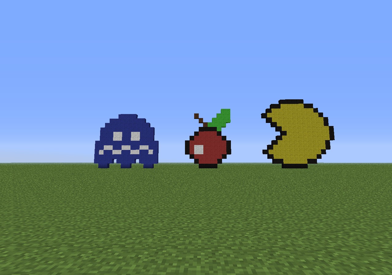 pacman Minecraft Map