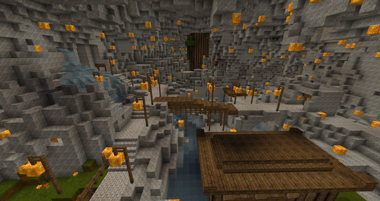Underground City Minecraft Map