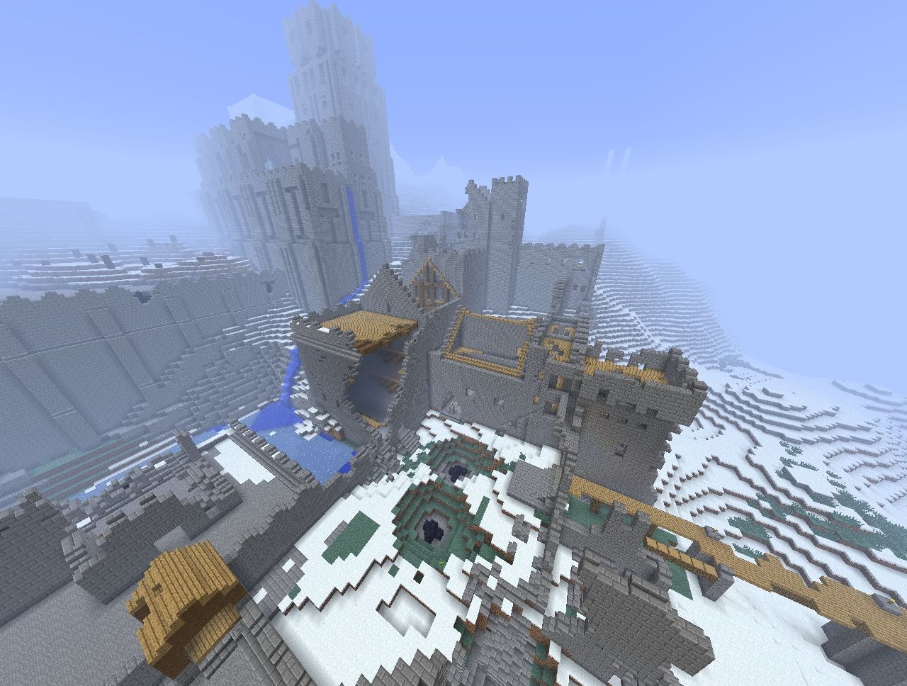 Winter Ruins Minecraft Map