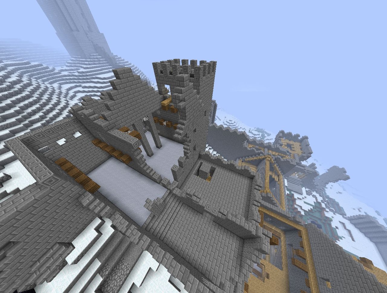 Winter Ruins Minecraft Map
