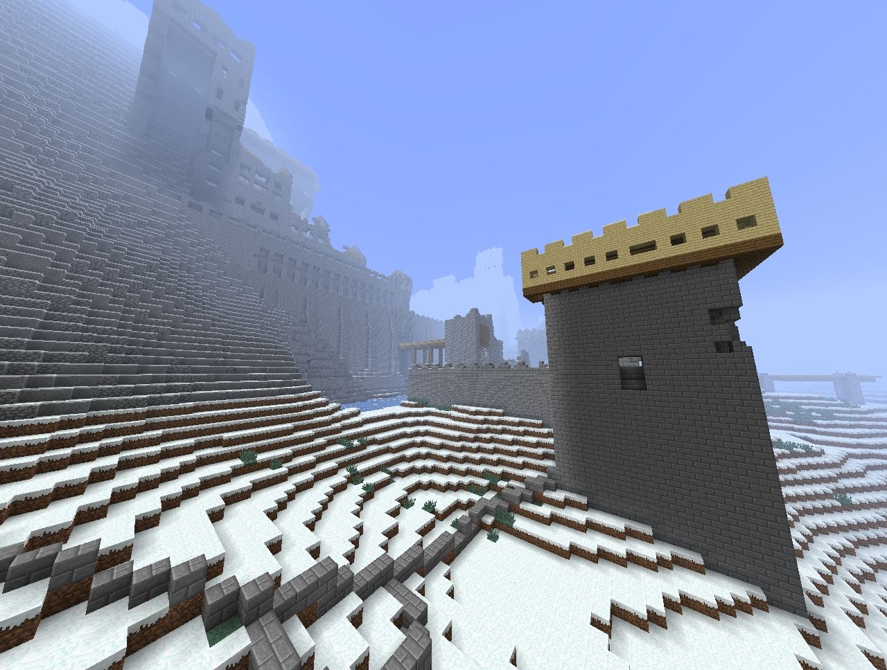 Winter Ruins Minecraft Map