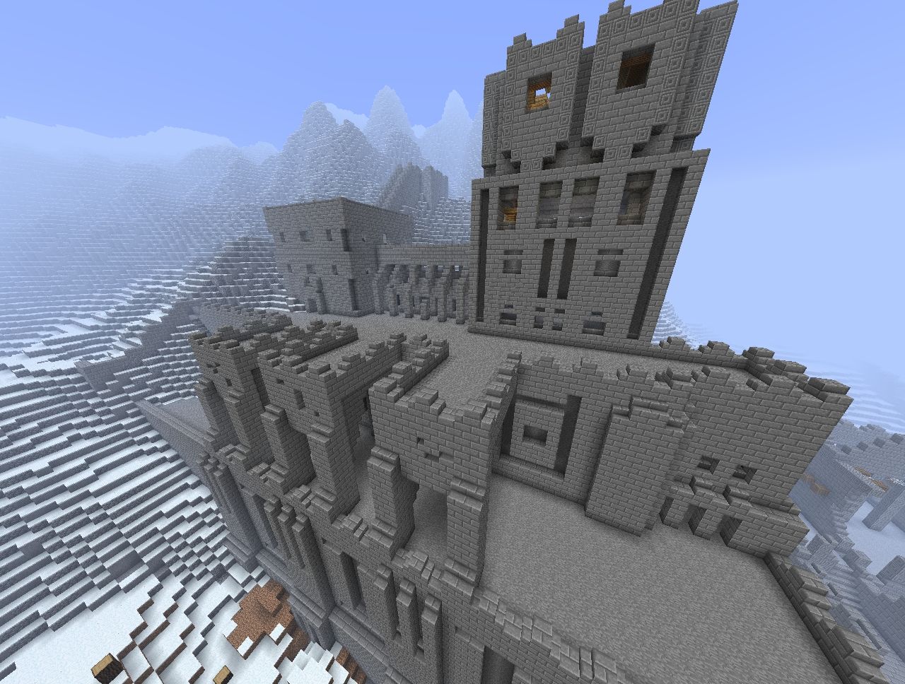 Winter Ruins Minecraft Map