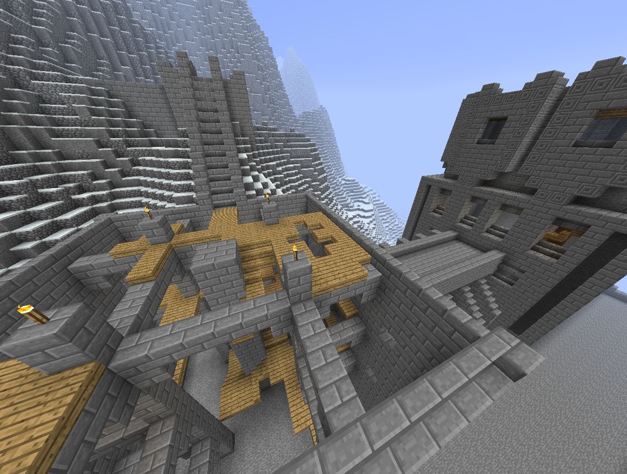 Winter Ruins Minecraft Map