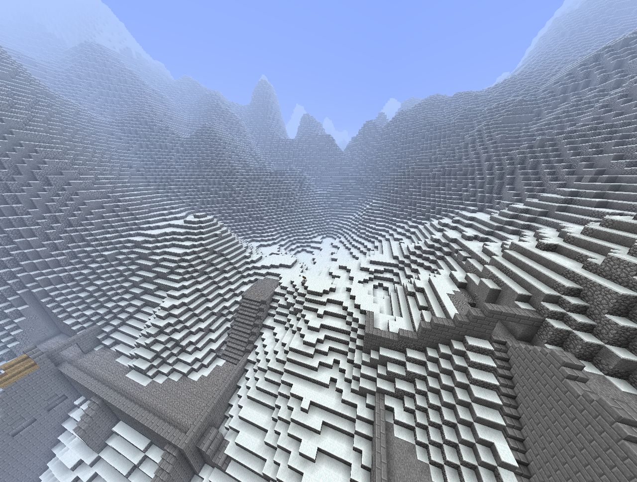 Winter Ruins Minecraft Map