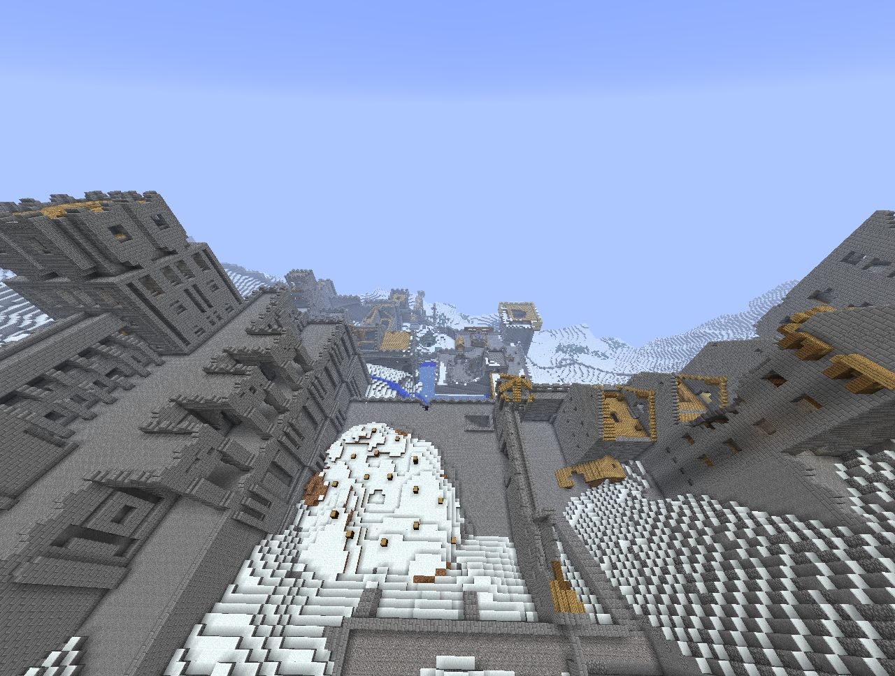 Winter Ruins Minecraft Map