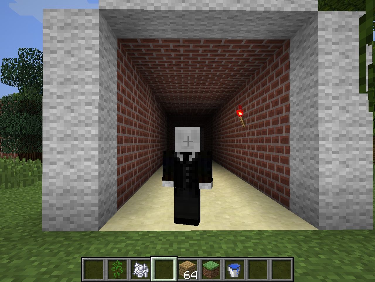 Mlender (minecraft Slender) Minecraft Map