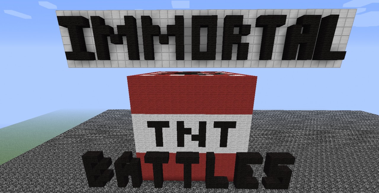 Immortal TnT Battles! Minecraft Map