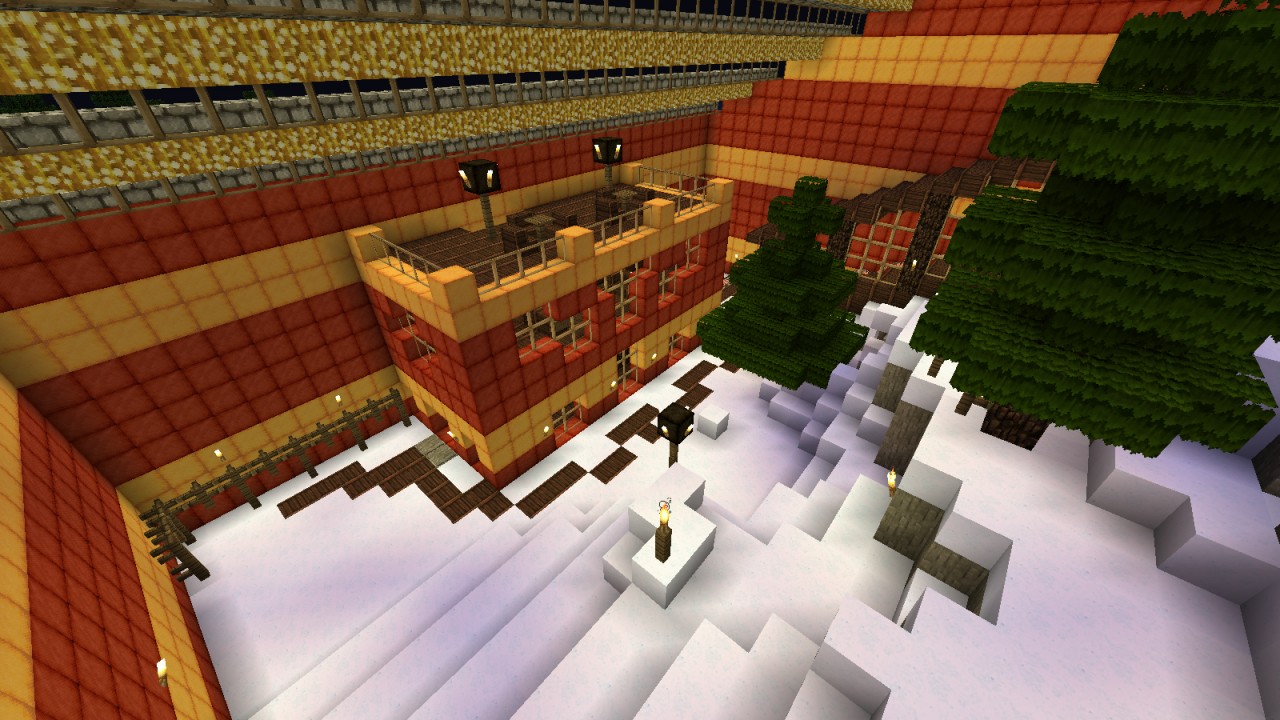 Snow center Minecraft Map