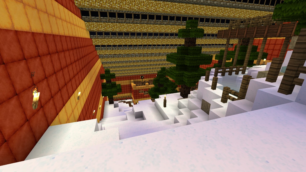 Snow center Minecraft Map
