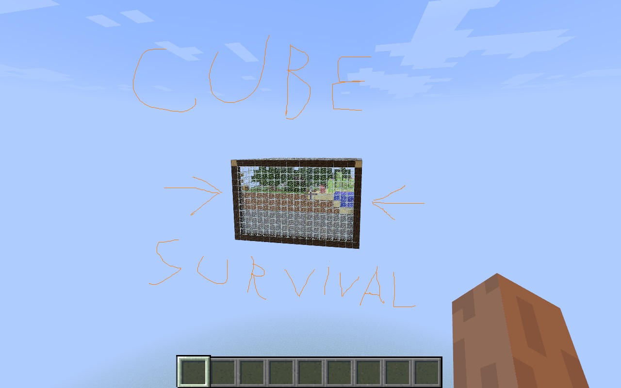 MCW's cube survival survival in a box Minecraft Map