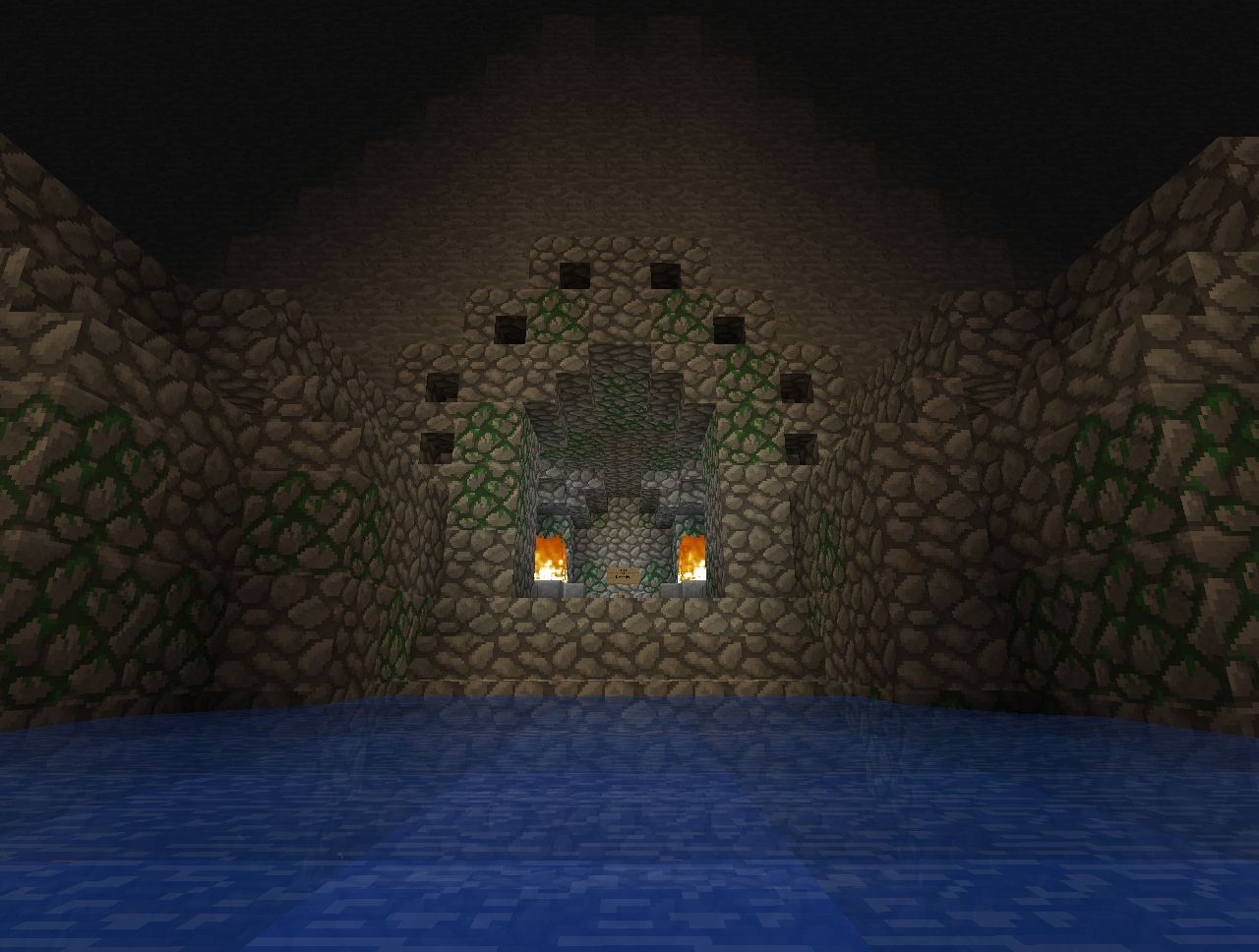 Dark Cave - Adventure map Minecraft Map