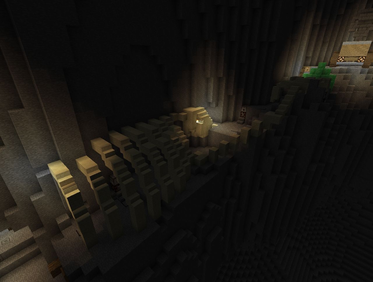 Dark Cave - Adventure map Minecraft Map