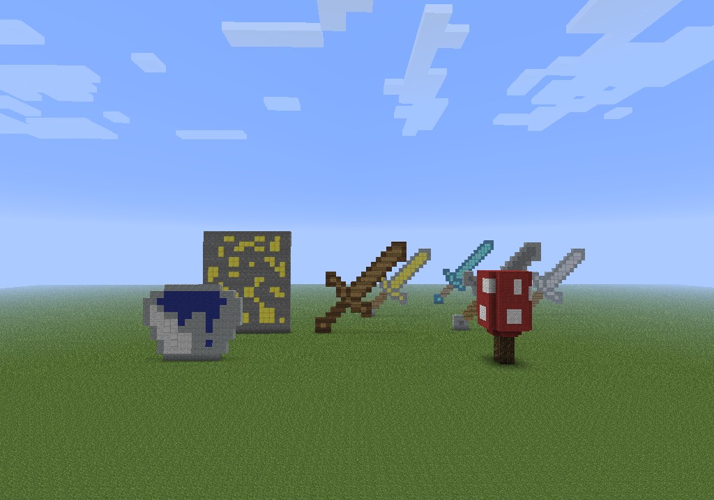 my mega builds! Minecraft Map