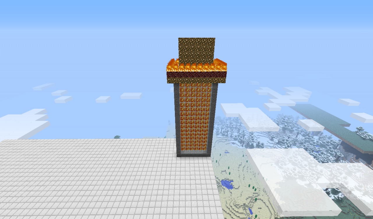 Lava temple Minecraft Map