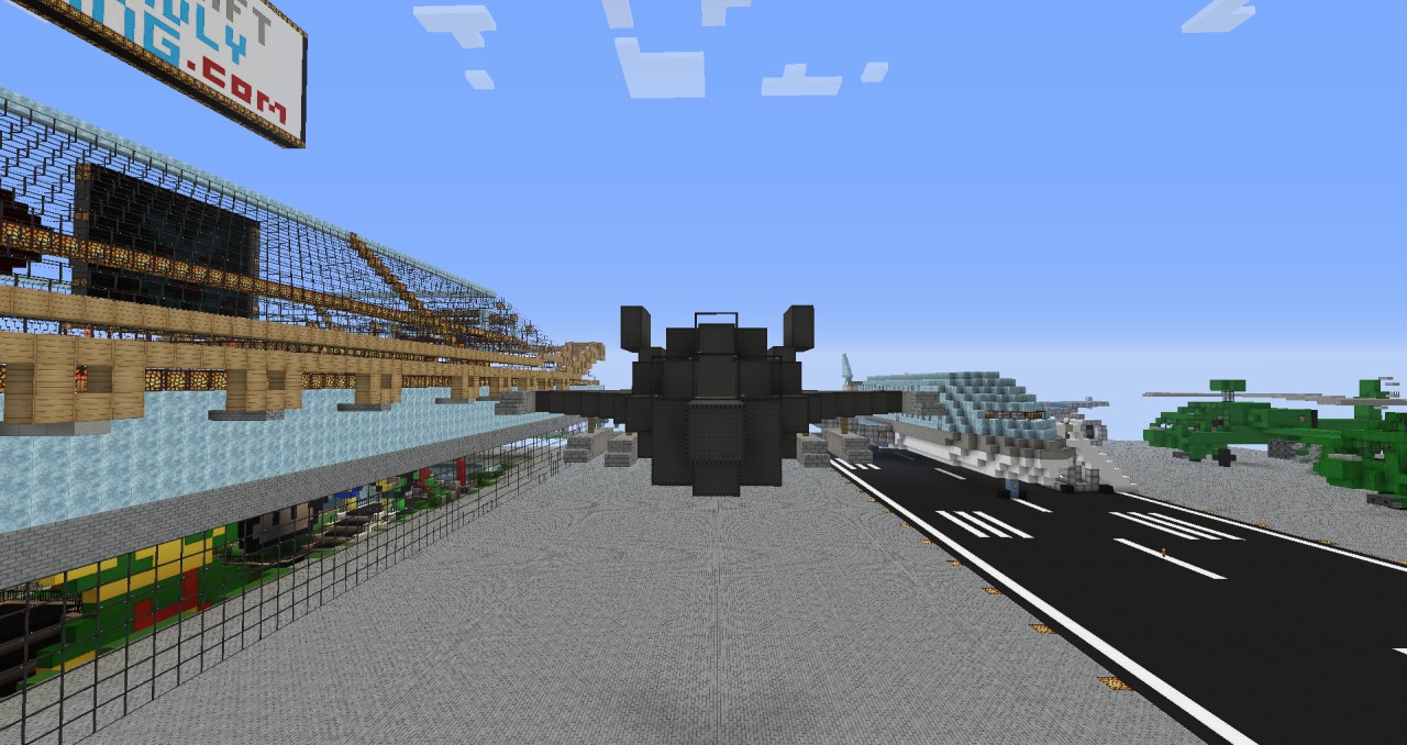 Lockheed Martin - F-35 Lightning II Minecraft Map