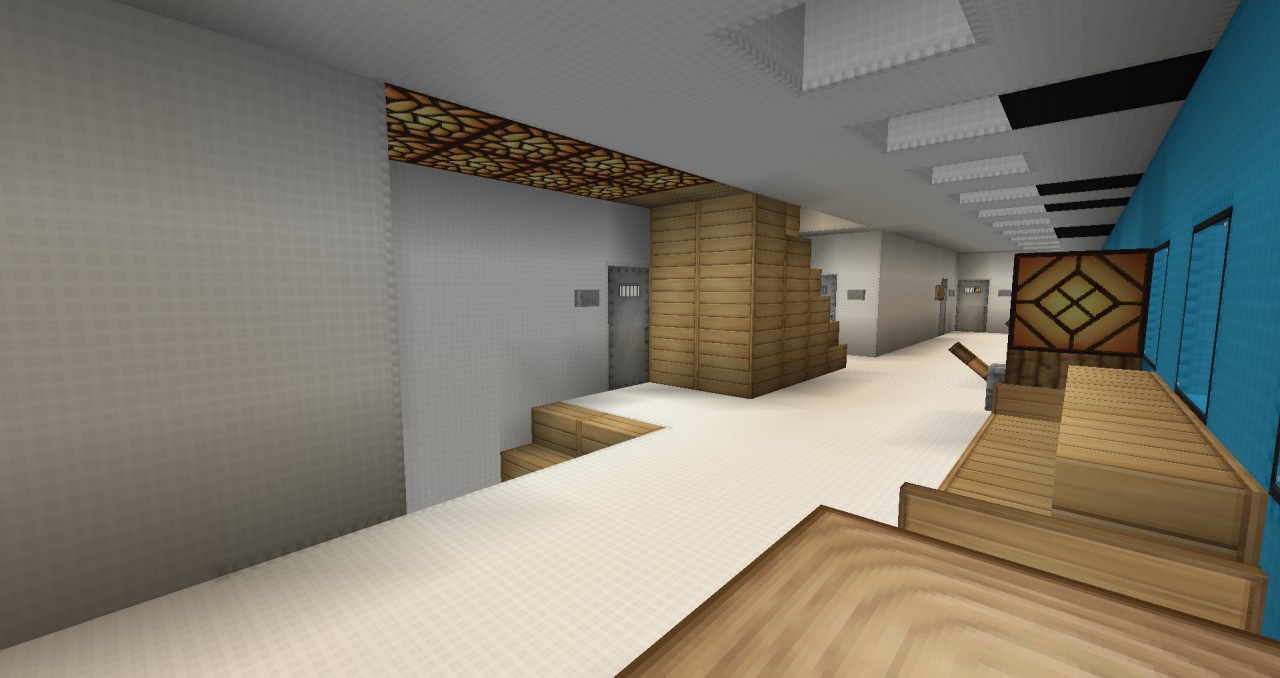 Boeing 747 - Air Force One (VC-25) Minecraft Map