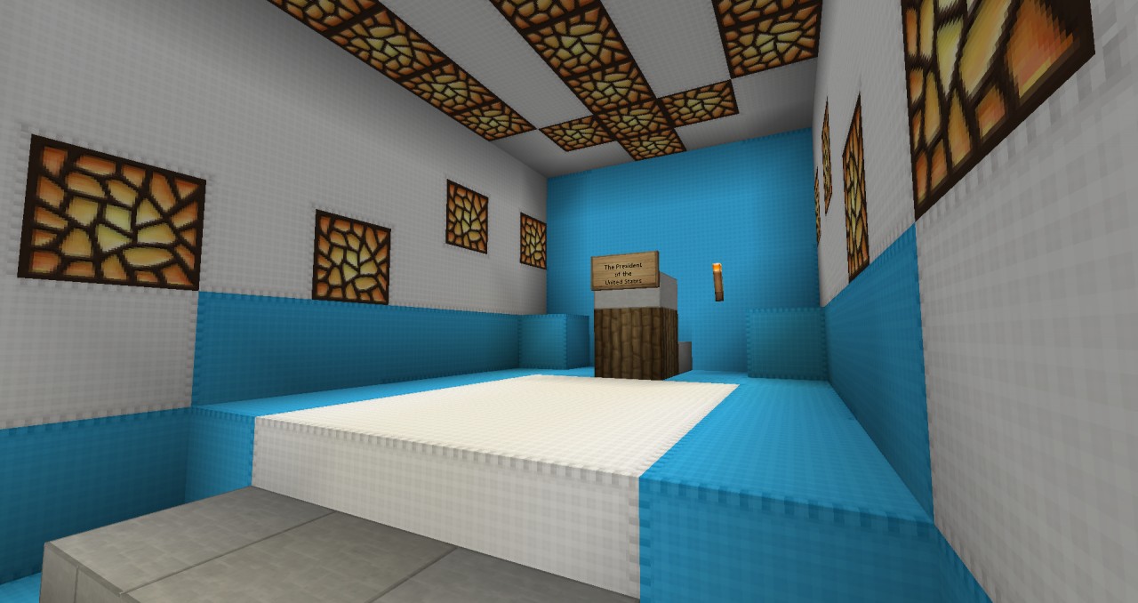 Boeing 747 - Air Force One (VC-25) Minecraft Map