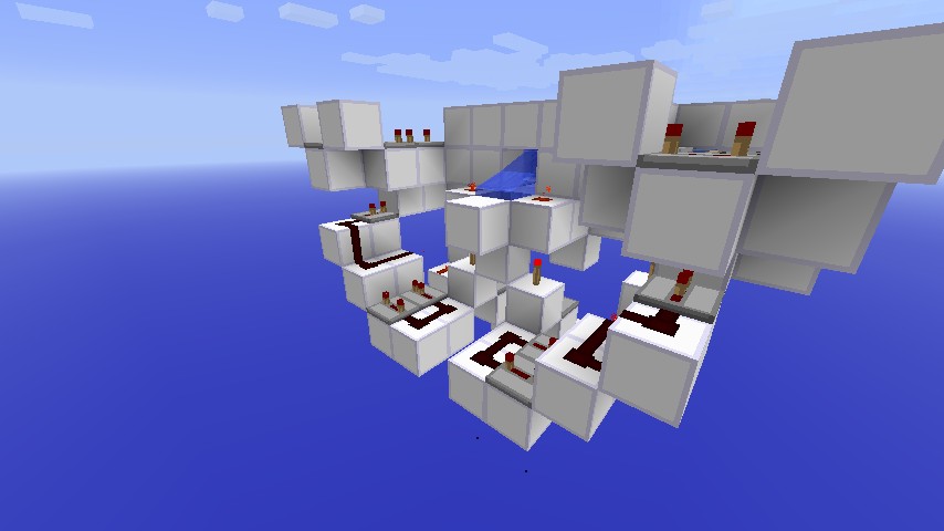 Automatic and Compact Ice farm Minecraft Map