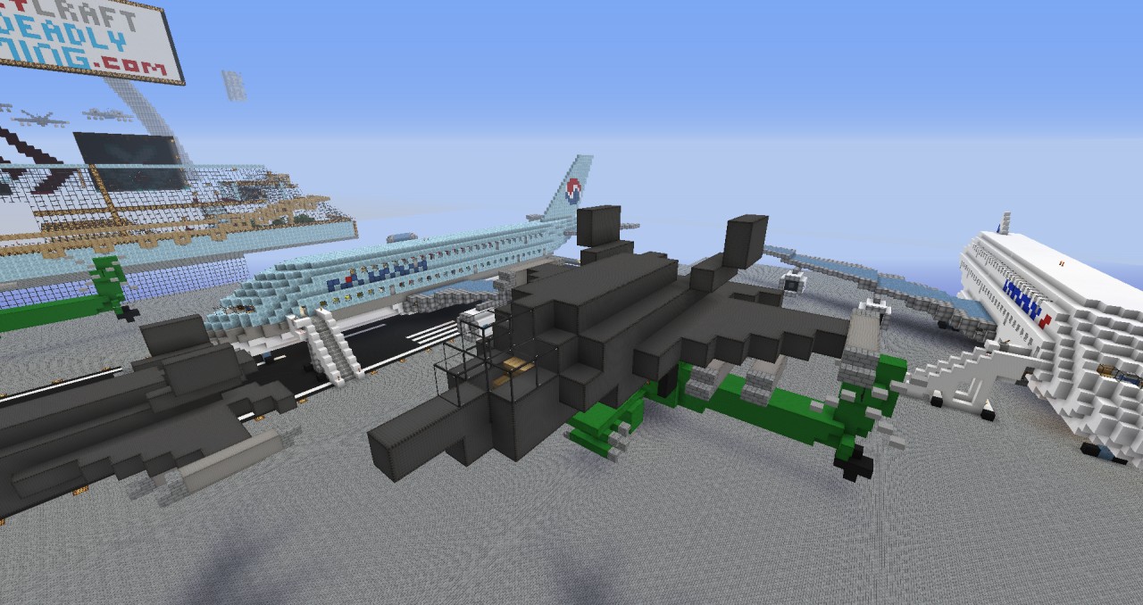 Lockheed Martin - F-35 Lightning II Minecraft Map
