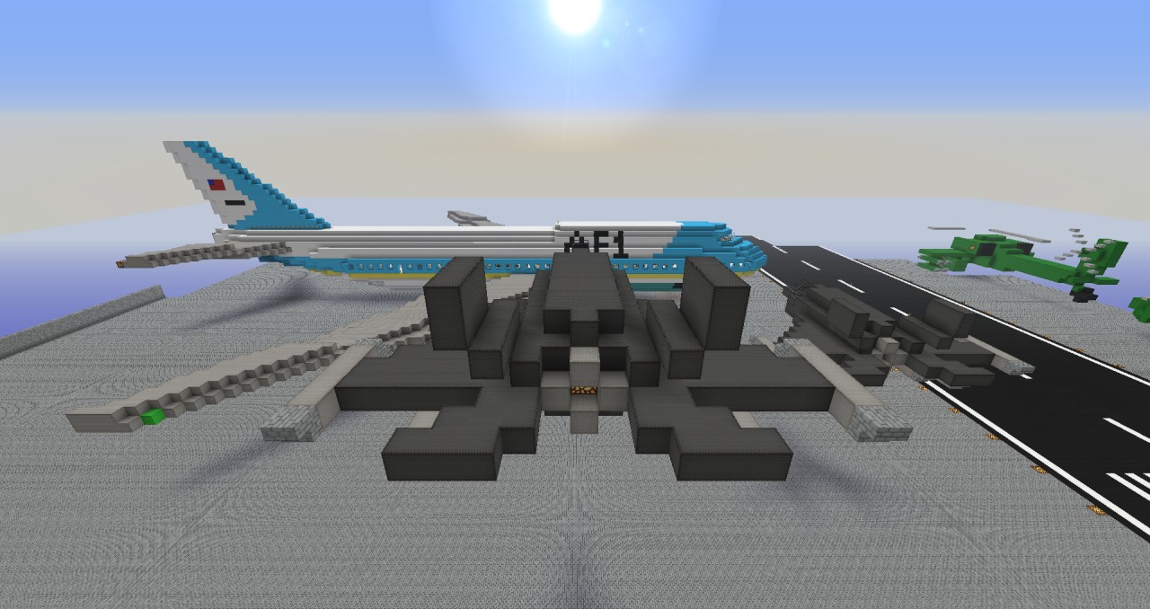Lockheed Martin - F-35 Lightning II Minecraft Map