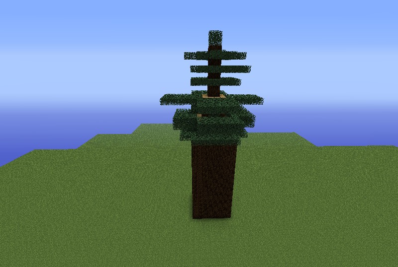 Giant tree Minecraft Map