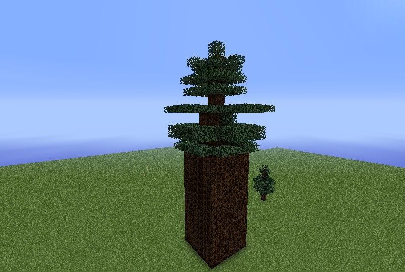 Giant tree Minecraft Map