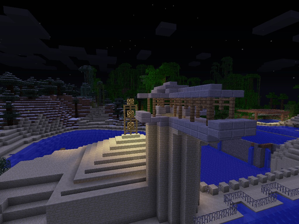 Working Redstone Dam Minecraft Map