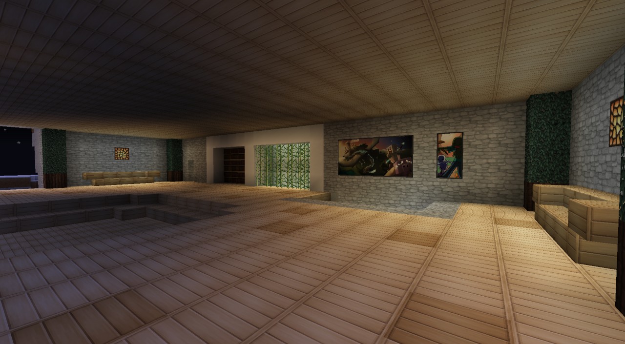 Modern dream design: Mountain estate Minecraft Map