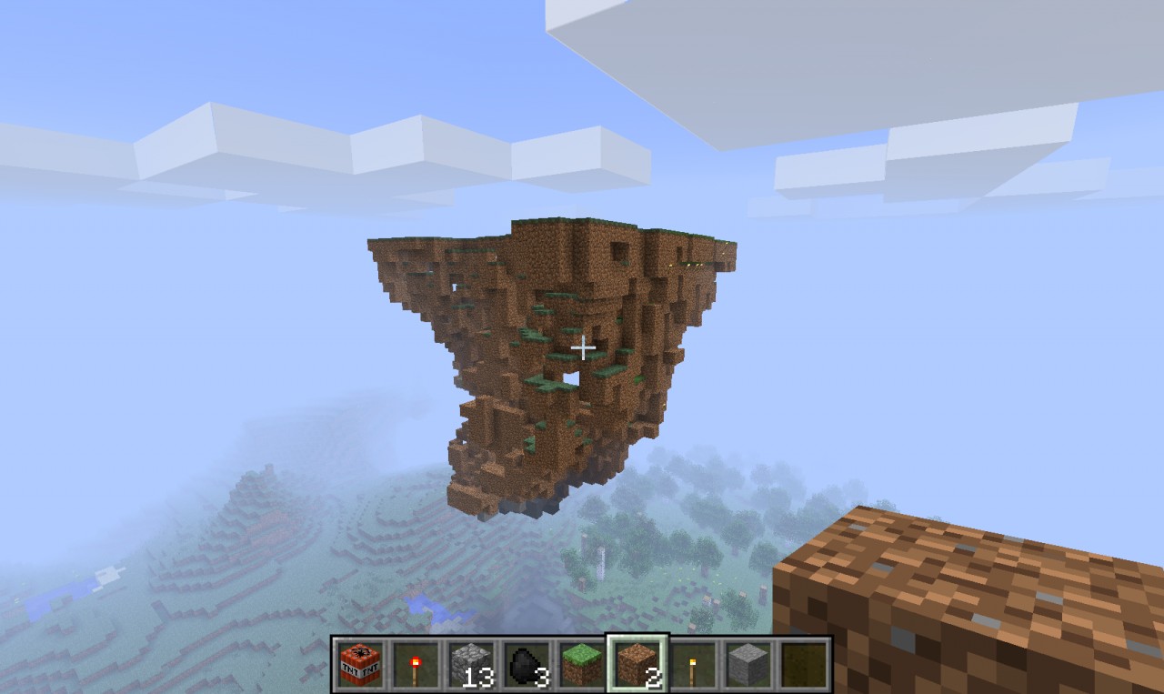 Mysterious Floating Isles...... Minecraft Map