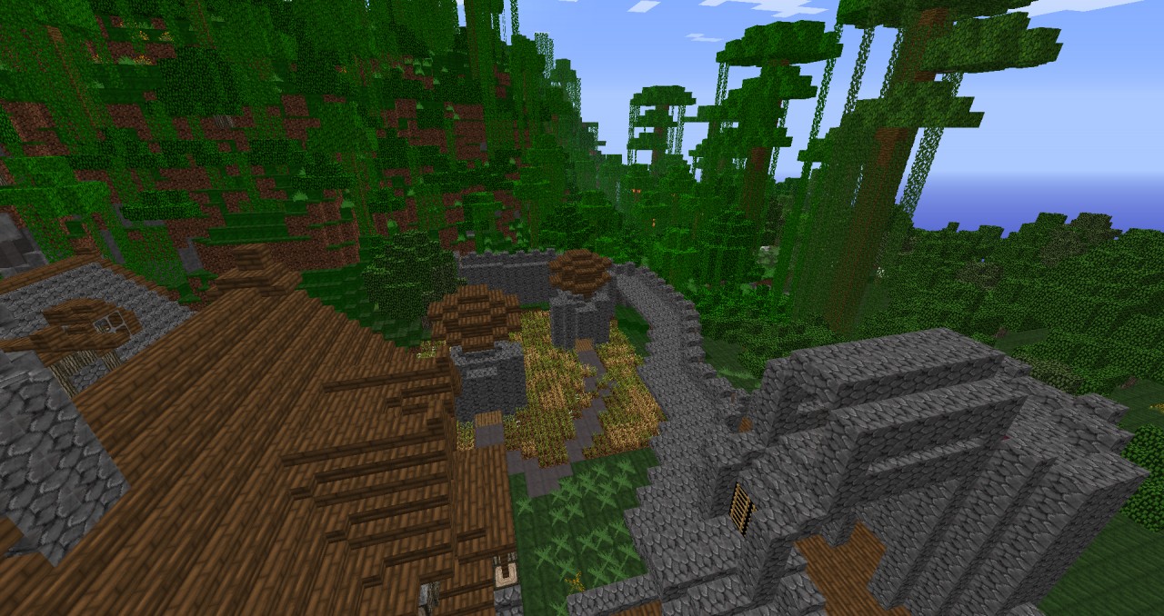 City of Aslan, World of Conquers (TWO WORLDS IN ONE) Minecraft Map