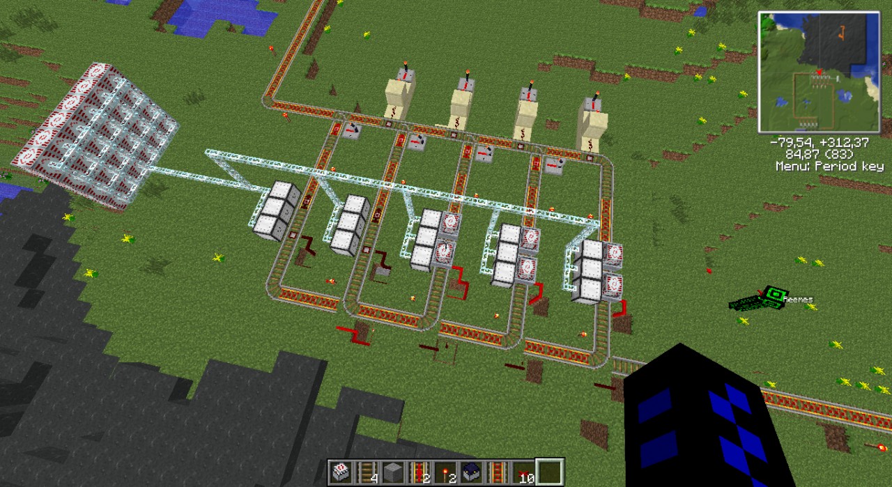 Automatic Energy transporter Minecraft Map