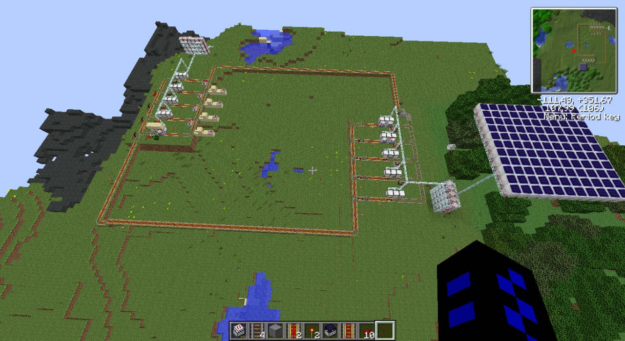 Automatic Energy transporter Minecraft Map