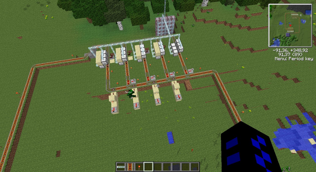 Automatic Energy transporter Minecraft Map